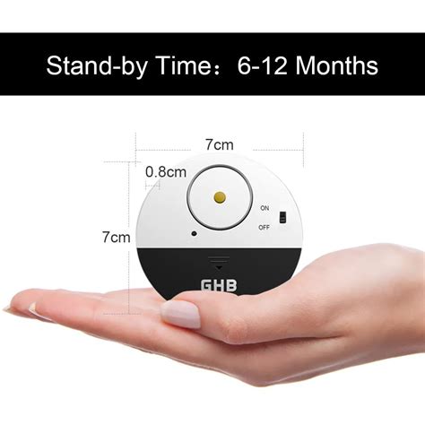 GHB Pcs Window Alarm Vibration Shock Sensors Home Security With Loud DB For Window Door