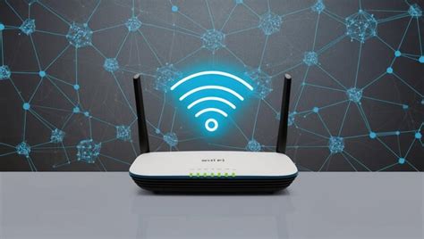 A Modern Wifi Router Central To Home Internet Connectivity Solutions Premium Ai Generated Image