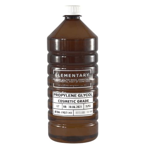 Propylene Glycol Elementary And Co Apothecary