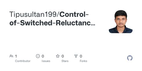 Github Tipusultan199control Of Switched Reluctance Motor Generator For Fess