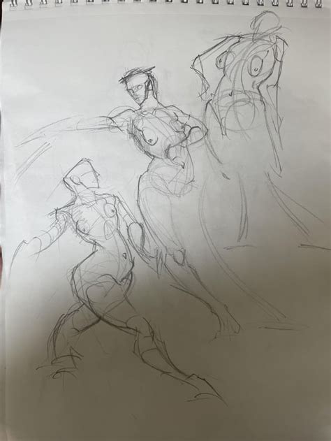 More Gesture Practices 🏻 Rlearntodraw