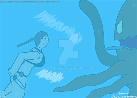 Laras Underwater Confrontation By Cvgwjames On Deviantart