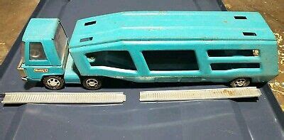 Vintage Buddy L Car Carrier W Loading Ramps Ebay