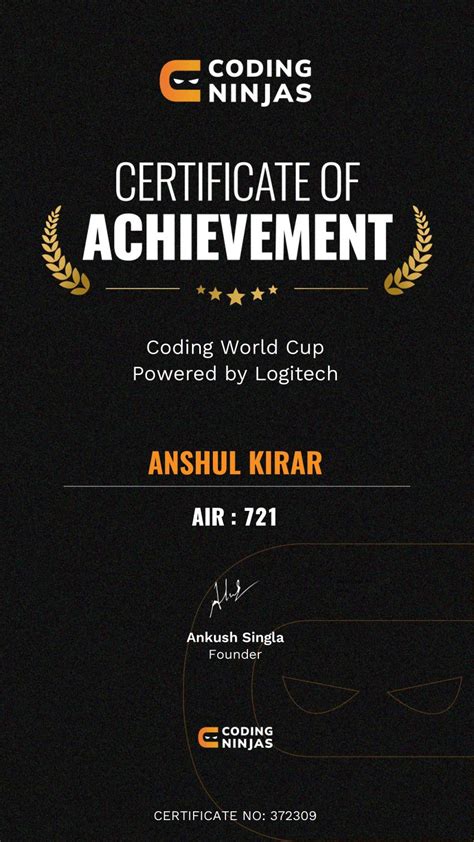 Anshul Kirar On Linkedin Codingninjas Logitech
