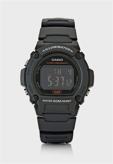 Buy Casio Grey W 219h 8bvdf Digital Watch For Men In Mena Worldwide