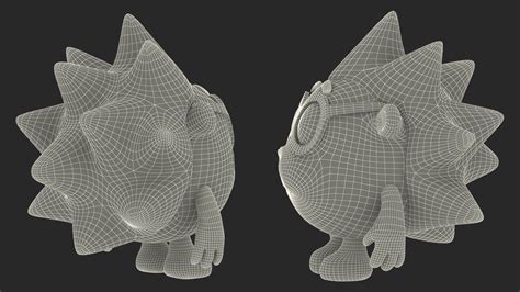 Cartoon Character Chiko Sad Pose 3d Model 49 3ds Blend C4d Fbx