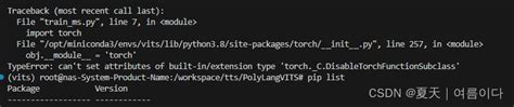 问题解决 关于torch中遇到的错误及解决 conda install torch报错 csdn博客