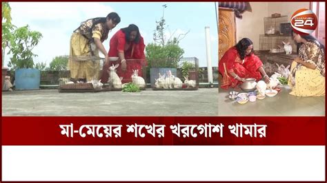 শখের ২টি খরগোশ থেকে এখন খরগোশের খামার Rabbit Farm Mymensingh Rabbit