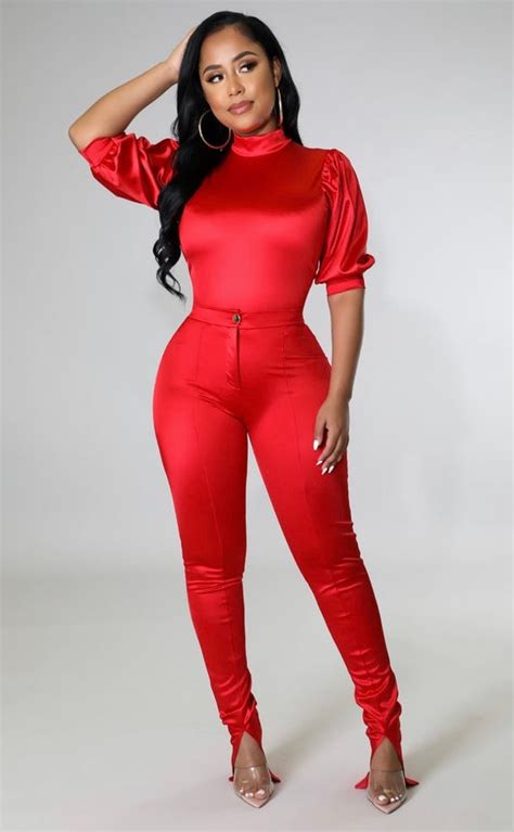 Womens 2 Piece Pants Gem
