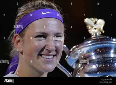 Victoria Azarenka Blr Defeated Na Li Chn Winning The Australian