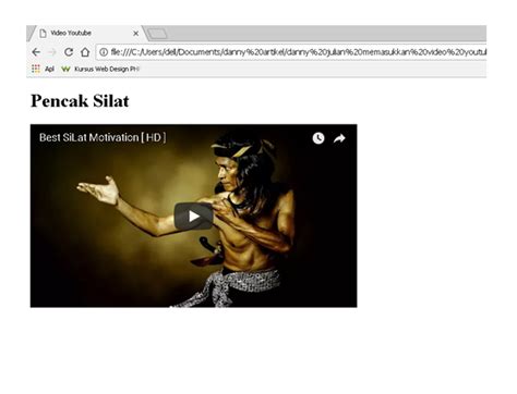 Cara Memasukkan Video Youtube Ke Dalam HTML WebHozz Blog