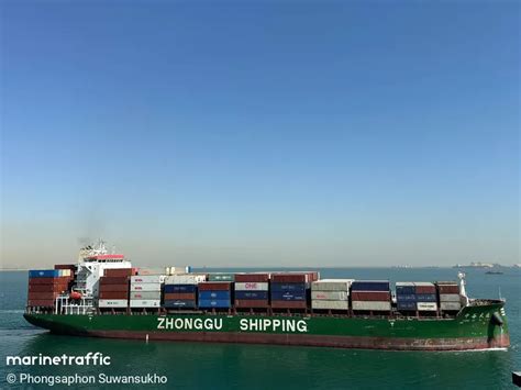 Ship Zhong Gu Da Lian Container Ship Registered In China Vessel