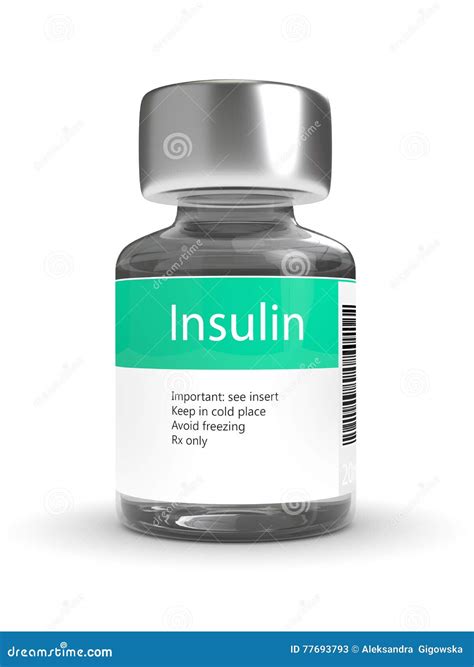 Insulin Vial And Disposable Syringe Isometric Icon Insulin Ampule
