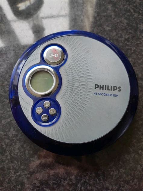 PHILIPS JOGPROOF AX2402 Portable CD Player Walkman Discman 21 36