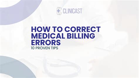 10 Best Ways For How To Correct Medical Billing Errors