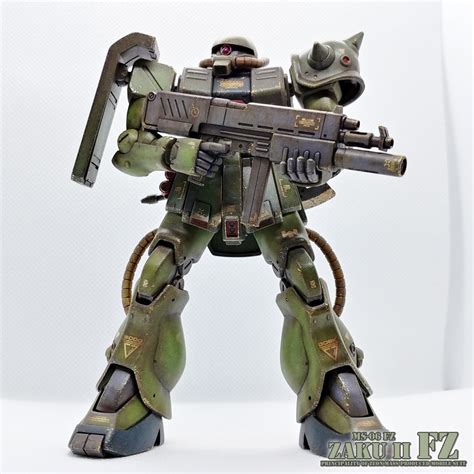 Hg ザクⅡ改 Ms 06fz｜nillさんのガンプラ作品｜gunsta（ガンスタ）