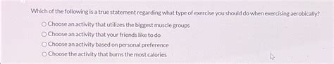 Solved Which of the following is a true statement regarding | Chegg.com