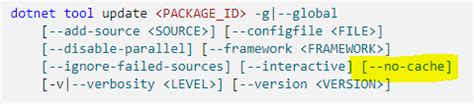 Dotnet Tool Update Not Getting Latest Version In Nuget Stack Overflow