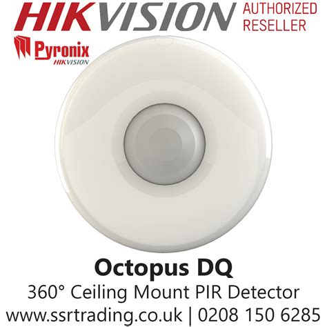 Pyronix Octopus Dq 360° Ceiling Mount Pir Detector