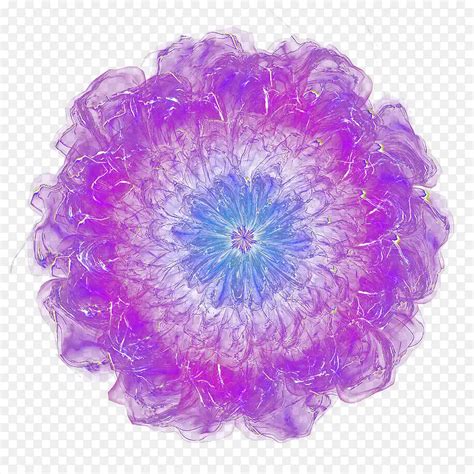 梦幻紫花绽开的花朵顶视图PNG图片素材下载 图片编号qmmzpplq 免抠素材网