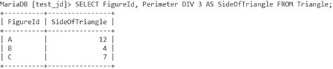 Mysql Div And Mod Easy Examples To Find The Quotient And Remainder In