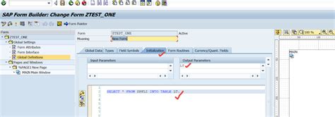 Techsap 9 Smartform Designing A Table In Smartform