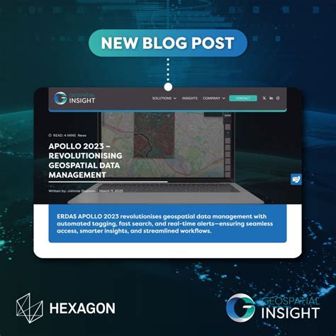 Geospatial Gis Datamanagement Erdasapollo Apollo2023 Geospatial Insight Hexagon
