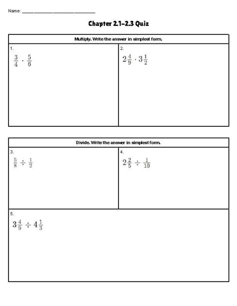 Big Ideas Math Chapter 2 1 2 3 Quiz By Spector Spectacular Tpt
