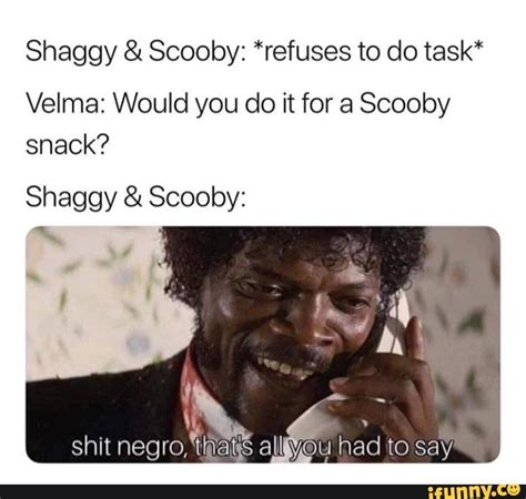 Shaggy And Scooby Refuses To Do Task Velma Would You Do It For A