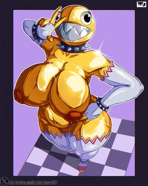 Rule 34 Averag3artist18 Big Ass Big Breasts Big Eyes Chain Chomp