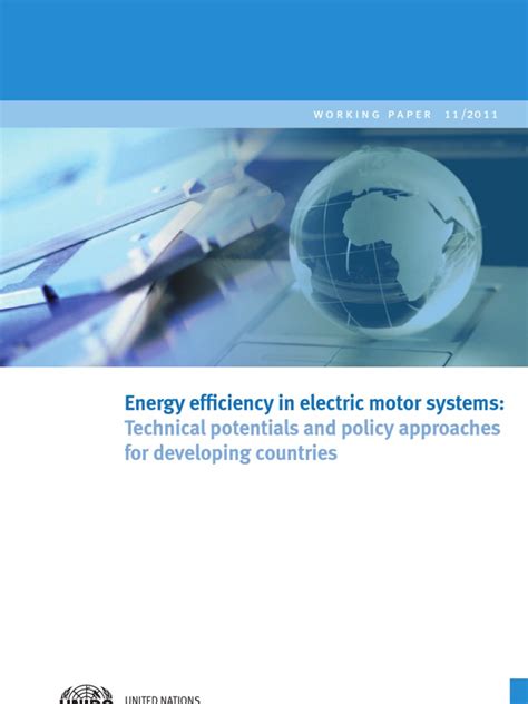 Energy Efficiency In Electric Motor Systems Pdf Efficient Energy Use Engines