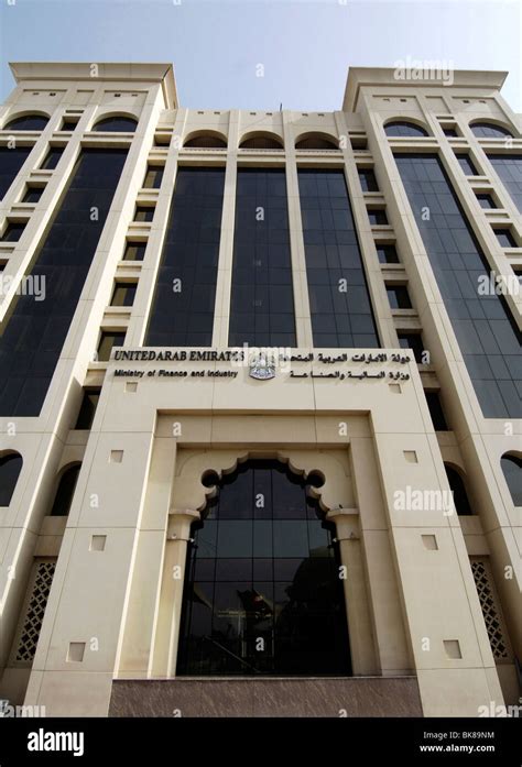 Ministry Of Finance And Industry In Dubai United Arab Emirates Middle