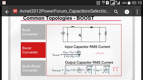 How To Select The Input Capacitor Of A Boost Converter Researchgate