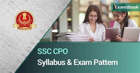 Ssc Cpo Syllabus And Exam Pattern