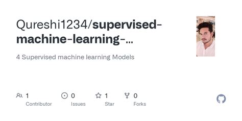 GitHub Qureshi Supervised Machine Learning Models With Python Codes Supervised Machine