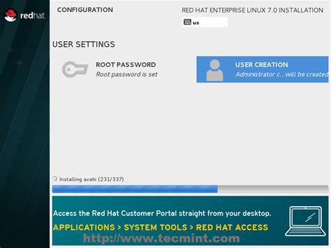 Installation Of Red Hat Enterprise Linux Rhel 70 With Screenshots