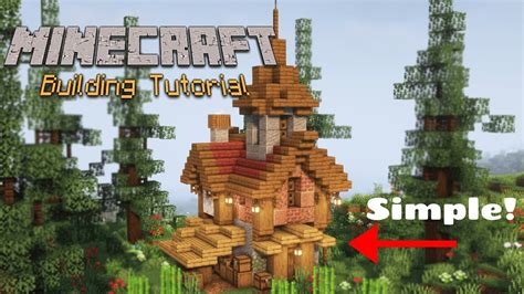 Minecraft How To Build The ULTIMATE Forest House Tutorial YouTube