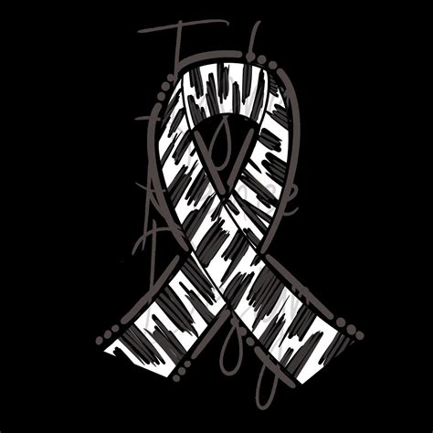 Rare Disease Awareness Ribbon Png File Sublimation Design Etsy