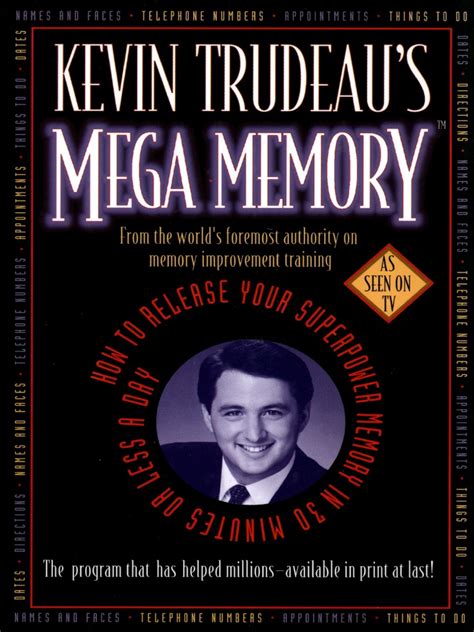 Kevin Trudeau Kevin Trudeaus Mega Memory How Pdf Pdf Memory