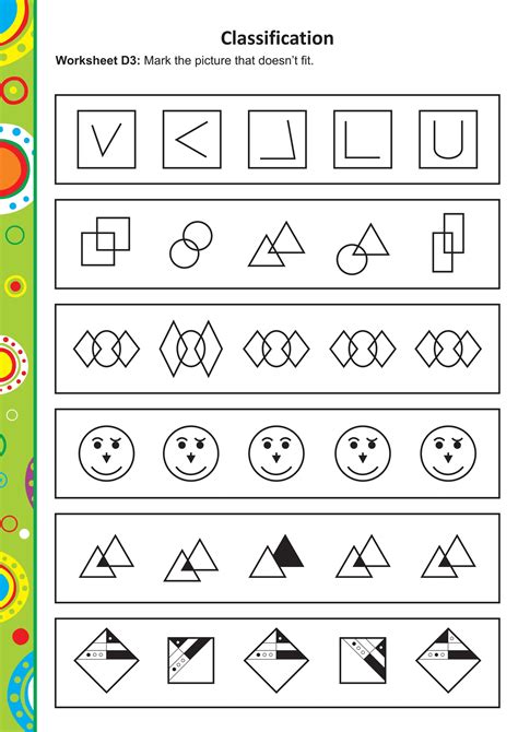 Herholdt Visual Perception Worksheets Electronic 1 Pdf
