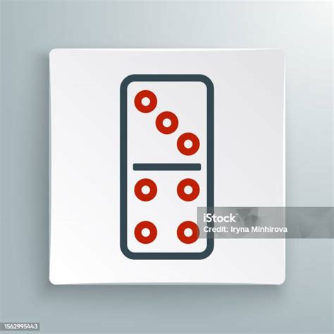 흰색 배경에 격리 된 라인 도미노 아이콘 다채로운 개요 개념 벡터 개념에 대한 스톡 벡터 아트 및 기타 이미지 개념 개체 그룹 그림자 Istock