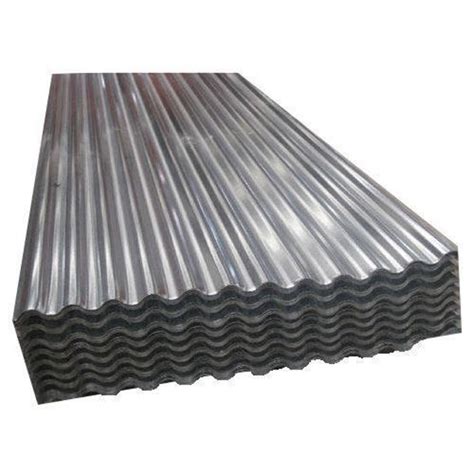 Galvanised Corrugated Gi Sheet For Construction Thickness 80 Gsm At ₹ 82000 Metric Ton In