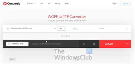 How To Convert Woff Font Format To Ttf On Windows 11