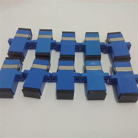 Connecter ต่อกลางสายไฟเบอร์ออฟติกแบบ Sc Upc 10ชิ้น Shopee Thailand