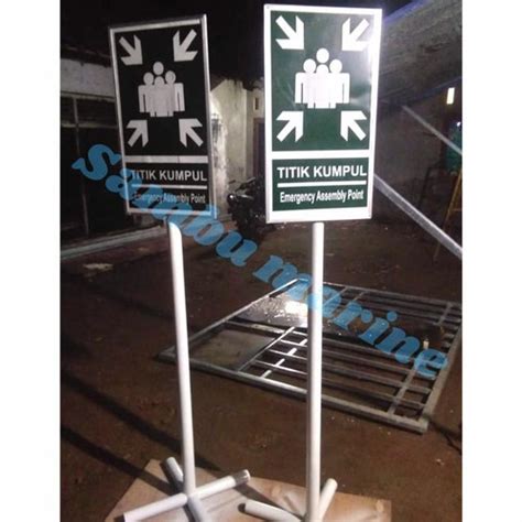 Jual Terbaru Rambu Titik Kumpul Assembly Point Plat Tiang 3 Mtr Rambu Tiang Tanam Jual Terbaru Rambu Titik Kumpul Assembly Point Plat Tiang 3 Mtr Rambu Tiang Tanam