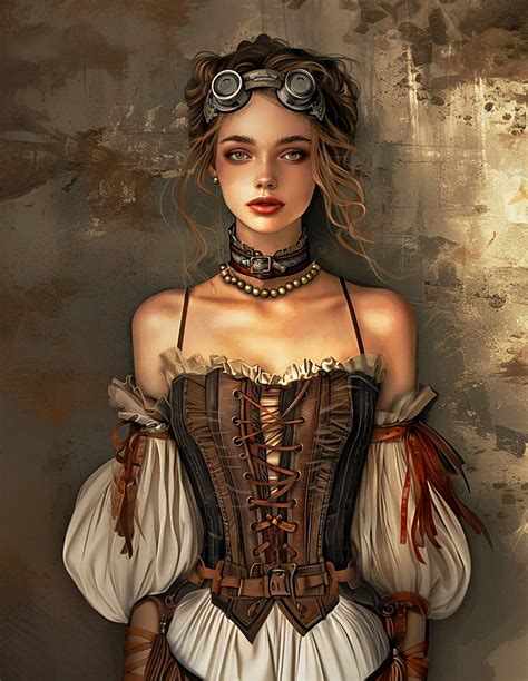 Download Ai Generated Woman Steampunk Royalty Free Stock Illustration Image Pixabay