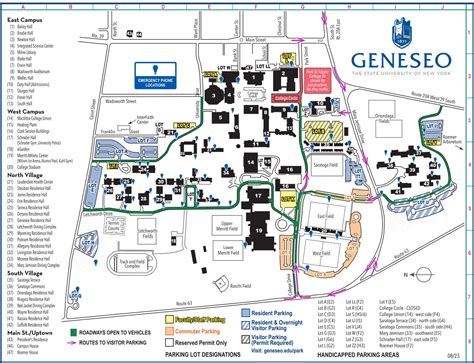 Suny Geneseo Campus Map Alvera Marcille