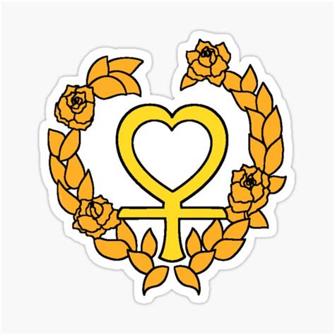 Sailor Venus Symbol Sticker For Sale By Shirtsbyjam Redbubble