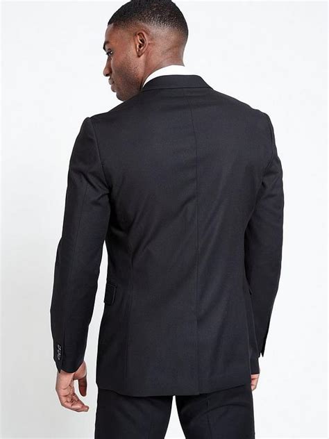 Everyday Regular Suit Jacket Black Very