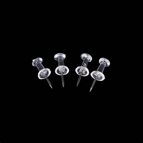 Pcs Pushpin Transparent Push Pins Notice Board M Grandado